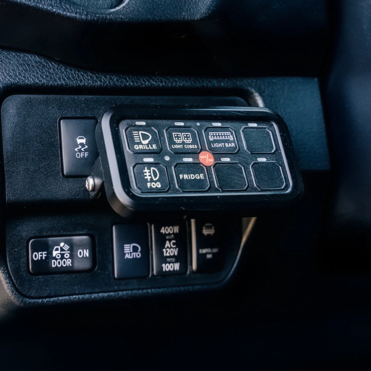 Cali Raised 8 Switch Accessory Control System | Off Road Electrical ...